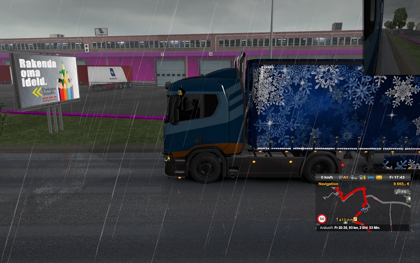 Pink Texture in Marseille and Tallinn [71382] - SCS Software