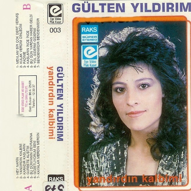 Gülten Yıldırım - Yandırdın Kalbimi (1984) - Dostun Sayfasi